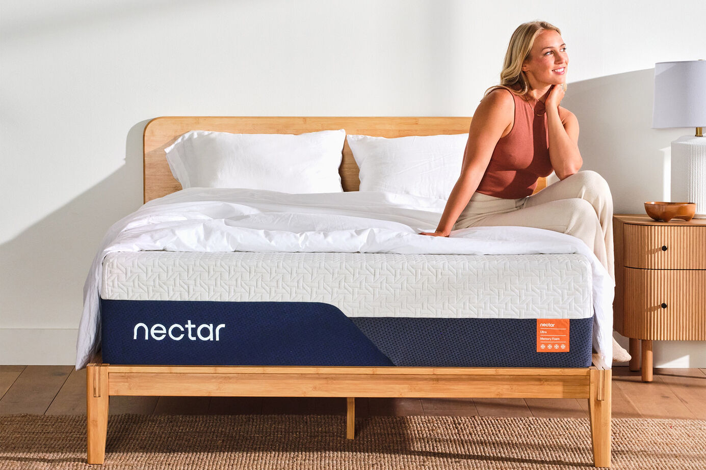 Nectar Ultra Memory Foam Luxury Firm Mattress 15" for USD 1299.00