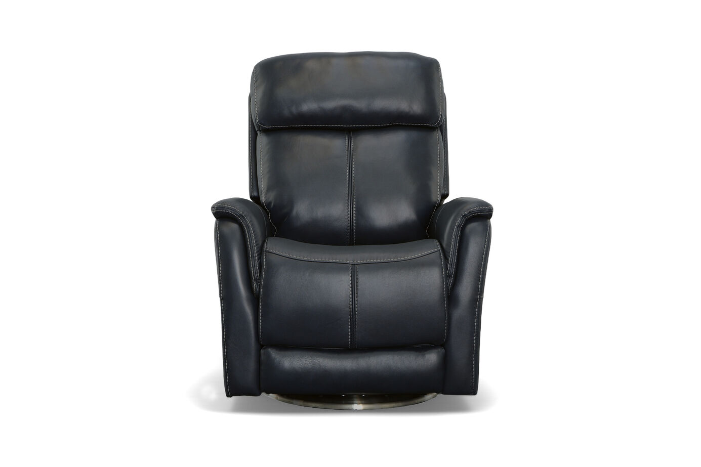 Flexsteel MOV 360 View Swivel Power Recliner w/Power Headrest And ...