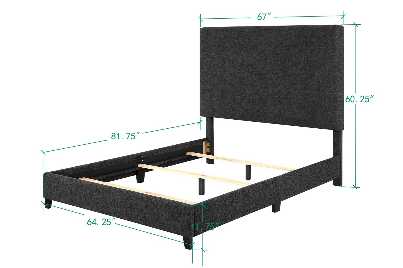 Legends Home Bridger Panel Bed Complete for USD 249.00